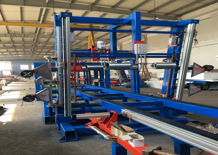 Automatic XPS / EPS Cutting Machine 22.3 KW , EPS Down Cutter EPS Sheet ...